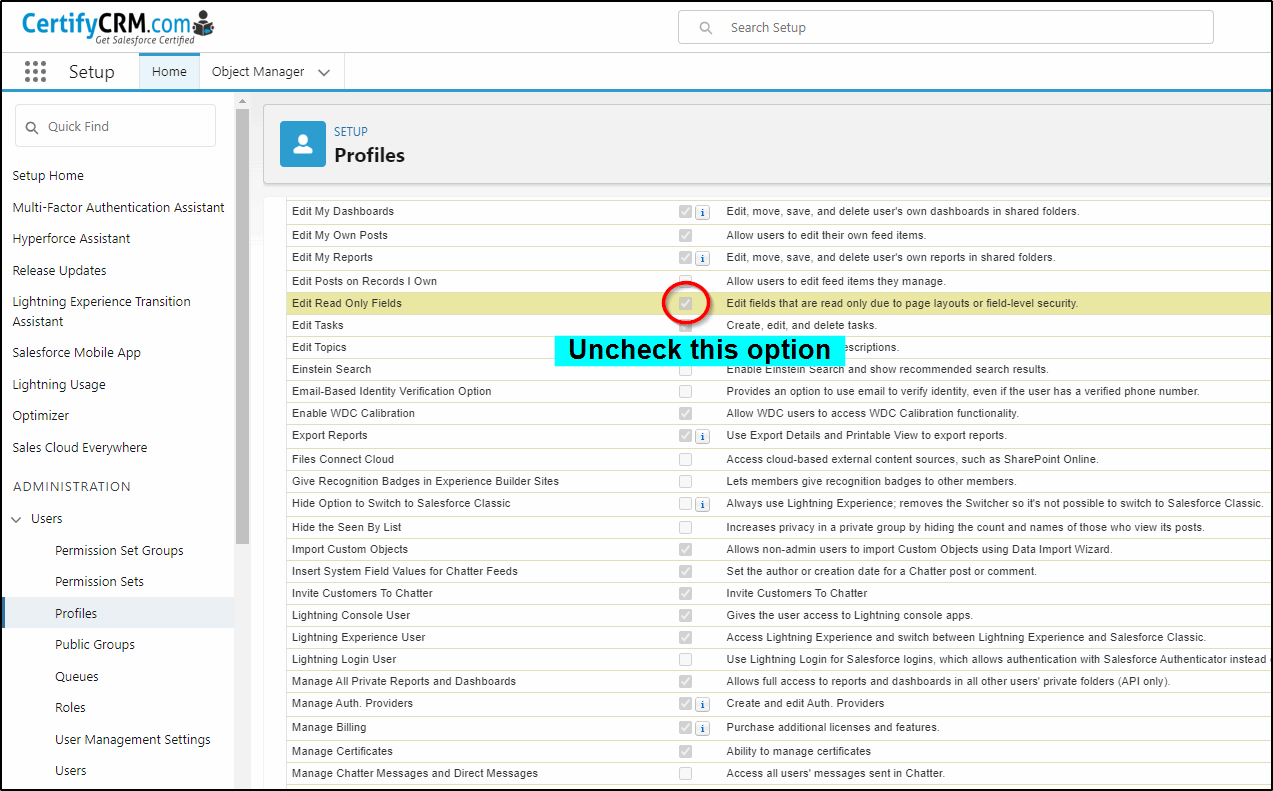 Component Visibility for Page Sections | CertifyCRM