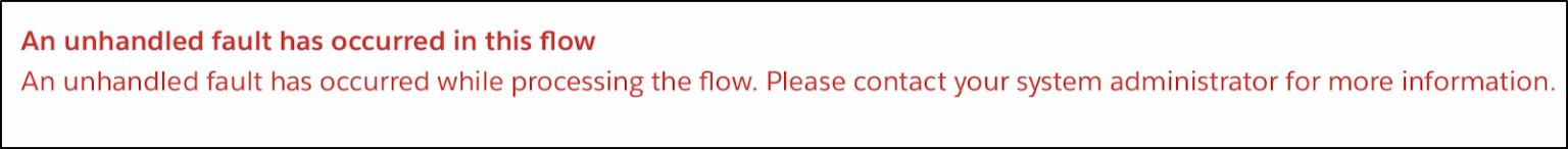 Fault Paths in Salesforce Flow | CertifyCRM