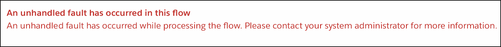 Fault Paths in Salesforce Flow | CertifyCRM