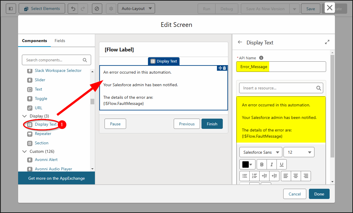 Fault Paths in Salesforce Flow | CertifyCRM